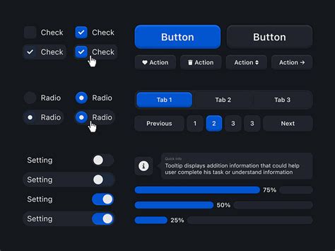 System Ui Elements By Algirdas Jasaitis On Dribbble