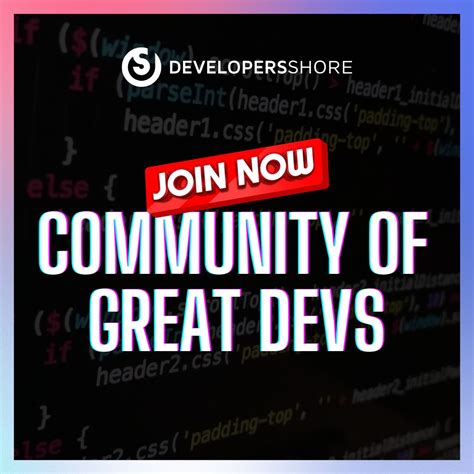 Developers Shore Community Of Great Devs On Linkedin Community Developers Shore