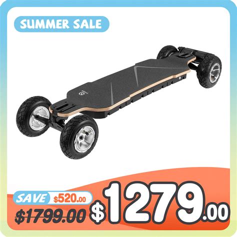 Tynee® Explorer Pro Belt Motor All Terrain Off Road Electric Skateboar