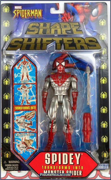 Spidey Spider Man 2000 Shape Shifters 2004 Toy Biz Action Figure