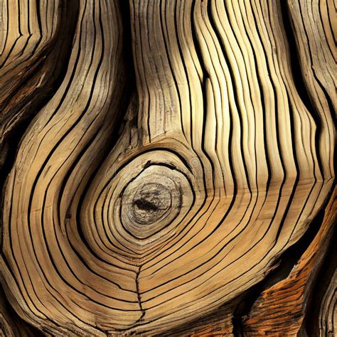 Texture Cut Cut Sequoia Tree Background AI Generated Image Stock