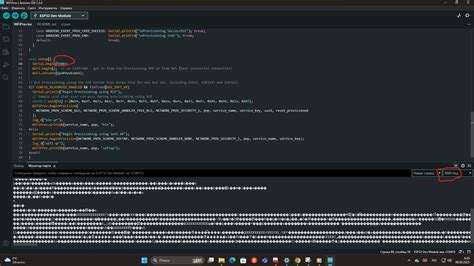 Монитор порта Esp32 Песочница Раздел для новичков