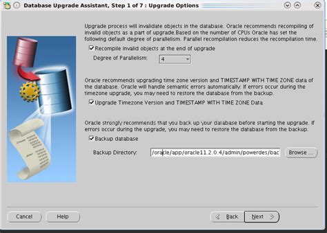 oracle 11g从 11 2 0 1升级到11 2 0 4 详细实战过程 oracle 11g从 11 2 0 1升级到11 2 0 4