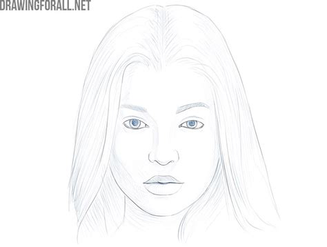 How To Draw A Girls Face