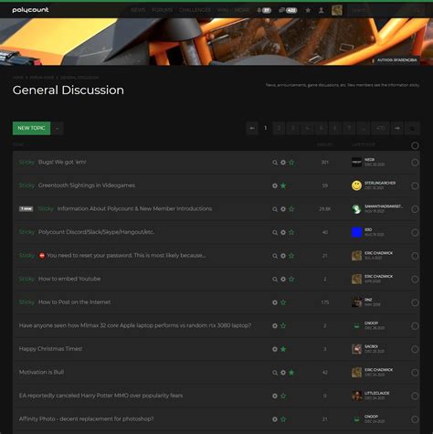 new text editor — polycount