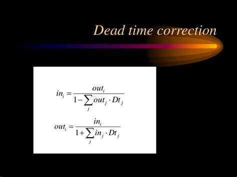 Ppt The Dead Time Correction For The Light Curve With Millisecond