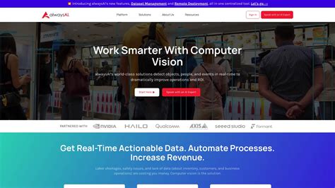 Ai Computer Vision Platform Alwaysai