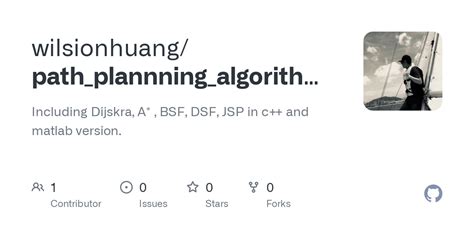 Github Wilsionhuangpathplannningalgorithms Including Dijskra A