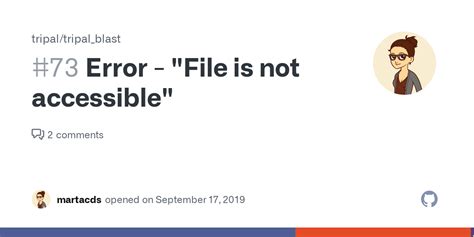 Error File Is Not Accessible · Issue 73 · Tripaltripalblast · Github