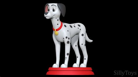 Pongo 101 Dalmatians 3d Model By Sillytoys