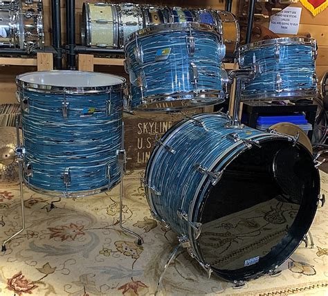 Ludwig Bowling Ball” Bo 4 Piece Drum Set Gvg Condition Reverb
