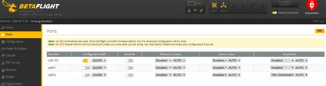 betaflight lua script on x lite for betafpv 65 with smart audio
