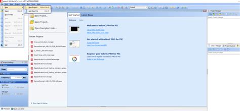 Creating A New Project In Mikroc Learning Pic Microcontroller Programming In C Chapter 3