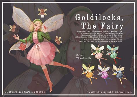 Artstation Concept Arts Goldilocks The Fairy