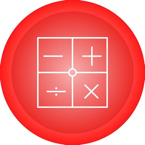 Math Symbols Vector Icon 22681907 Vector Art At Vecteezy