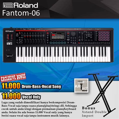 Jual Roland Fantom 06 Fantom06 Fantom 06 Synthesizer Keyboard Shopee Indonesia