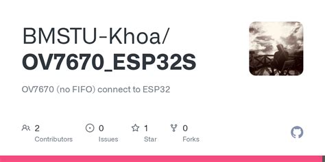 Github Bmstu Khoa Ov7670 Esp32s Ov7670 No Fifo Connect To Esp32