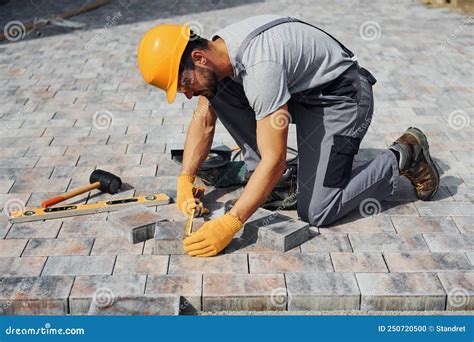 Measuring Process With Ruby Touch Probe On Large CNC Milling Machine In