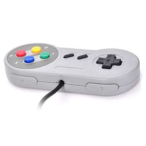 2 Pack Snes Retro Usb Controller Gamepad Joystick Usb Pc Super Classic