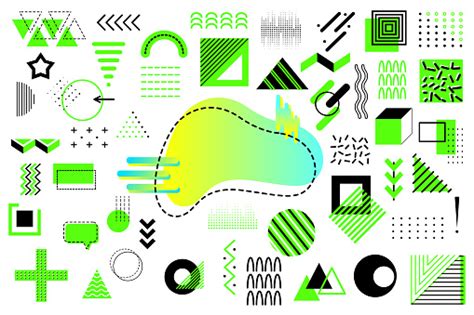 설계를 위한 복사 공간과 요소가 있는 기하학적 녹색 그라데이션 웹 판매 포스터 광고 템플릿 프로모션을 위한 벡터 일러스트레이션 0명에 대한 스톡 벡터 아트 및 기타 이미지