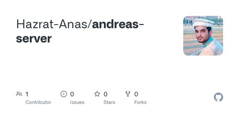 github hazrat anas andreas server
