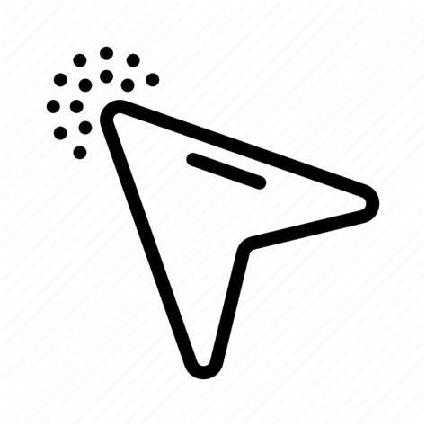 click arrow mouse pointer cursor icon download on iconfinder