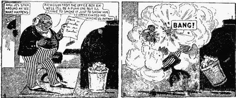 I See By The Papers Nothing Like A Good Exploding Cigar