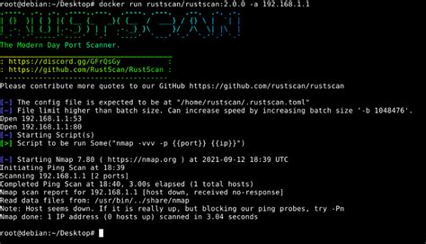 How To Scan A Host With Rustscan By Dh