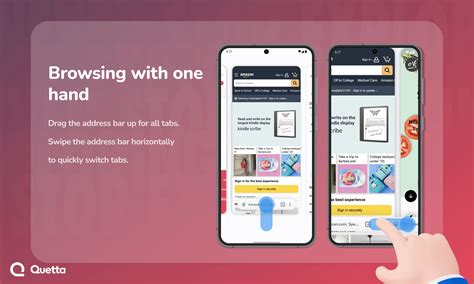 Weve Implemented A Swipe Ui Design For Our Browser Product Featuring A Floating Style Address
