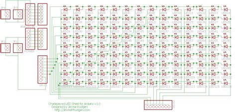 phương pháp charlieplexing và lolshield vu meter cộng đồng arduino