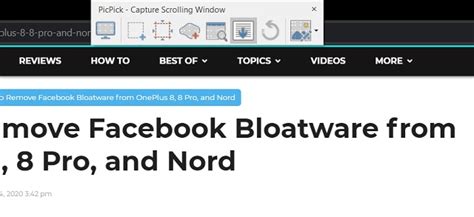 How To Take A Scrolling Screenshot On Windows Beebom