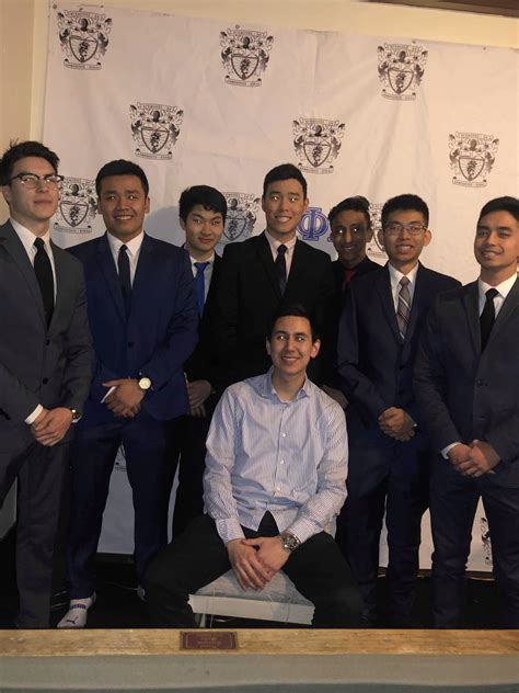 Winter 2019 Alpha Mu Class Uw Lambda Phi Epsilon
