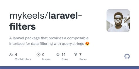github mykeels laravel filters a laravel package that provides a