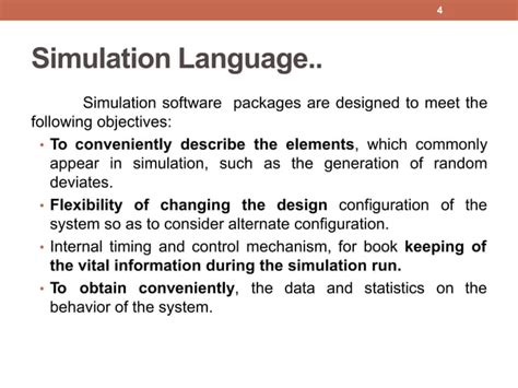 Simulation Languagepptx Programming Languages Computing