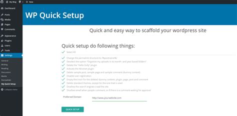 WP Quick Setup For Easy And Quick WordPress Plugins And Themes Installation TECHWIBE