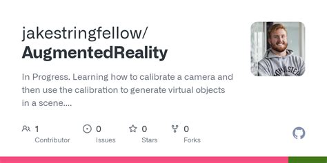 Github Jakestringfellowaugmentedreality In Progress Learning How