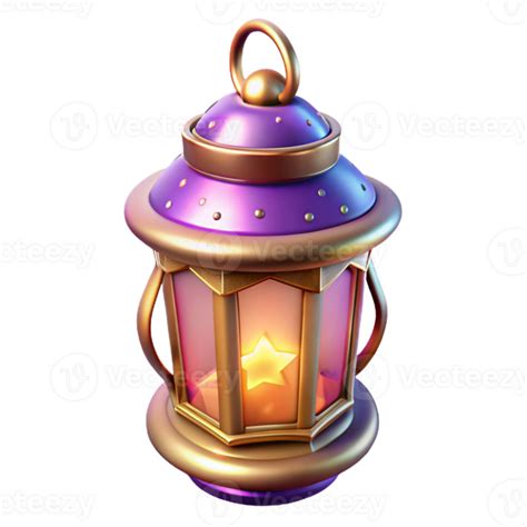 Magnificent Creative 3d Render Of A Glowing Lantern Original 56476578 Png