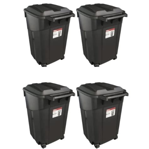 96 Gallon Trash Can With Wheels For Easy Handling