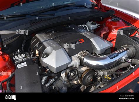 2010 Chevy Camaro Engine Bay