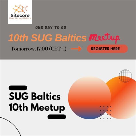 sitecore user group baltics on linkedin cms sitecore