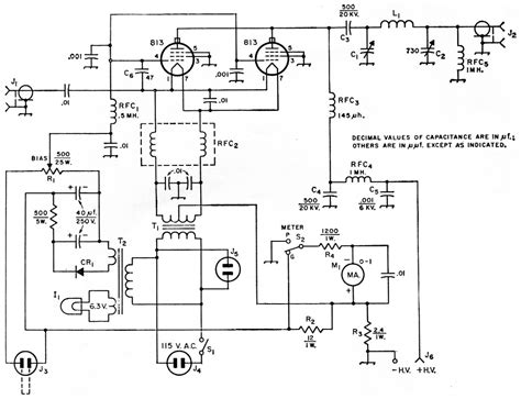 Tuning Grounded Grid Amplifier Schematic