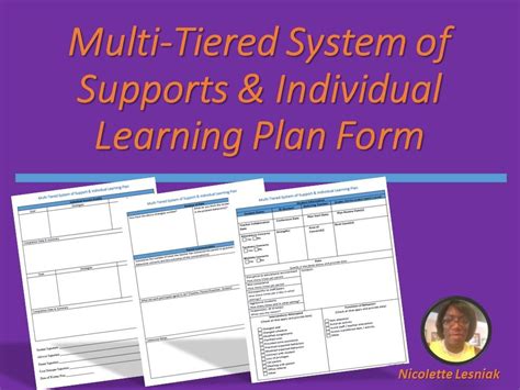 Mtss Plan Template