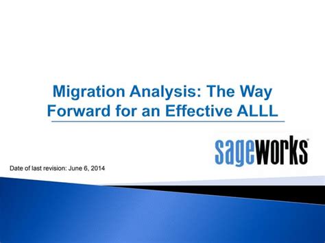 Migration Analysis Wayforwardslides Pdf