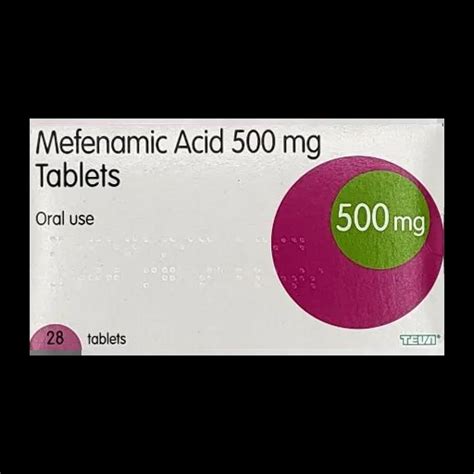 Buy Mefenamic Acid Tablets Online Next Day Delivery Available