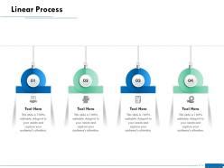 Linear Process L Ppt Powerpoint Presentation Ideas Format Presentation Graphics