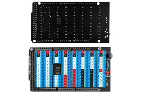 Arduino Mega Skrue Terminal Expansion Shield Ardustore Dk