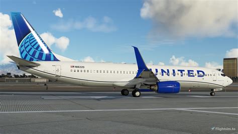 United Pmdg 737 800 New Livery Pack For Microsoft Flight Simulator Msfs