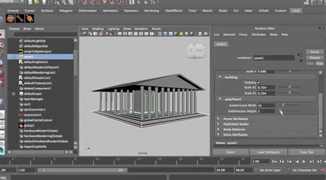 creating a procedural modeling asset using maya soup lesterbanks