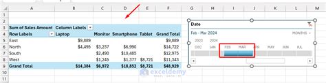 Creating A Timeline Filter In Excel Exceldemy