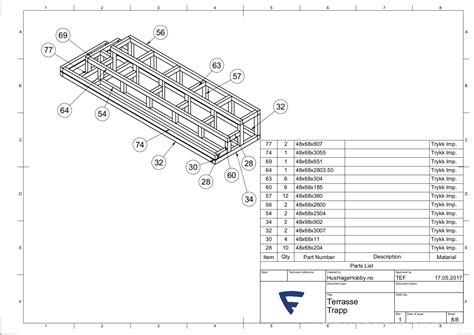 Terrasse Trapp Hus Hage Hobby